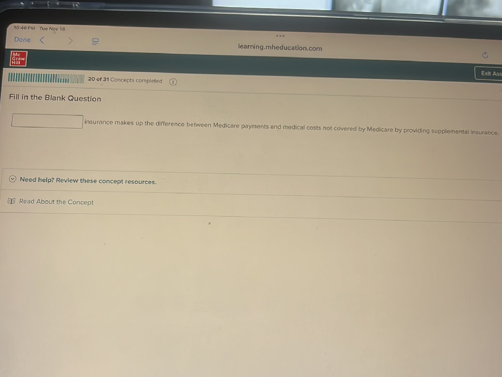 Fill in the Blank Question [BLANK] | StudyX