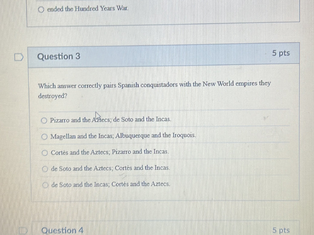 Which answer correctly pairs Spanish | StudyX