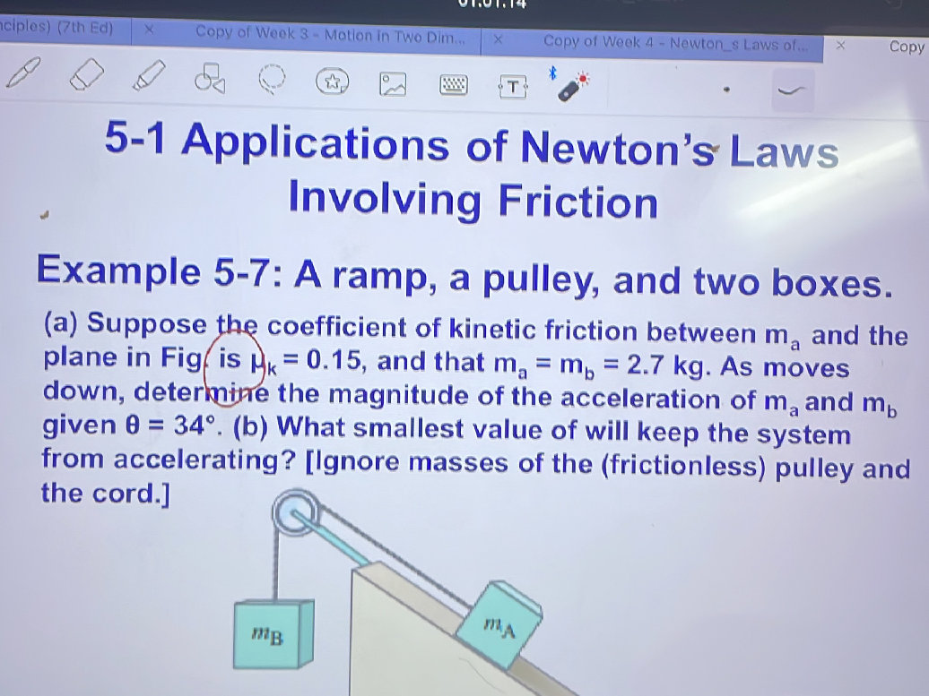 5-1 Applications of Newton's Laws Involving | StudyX