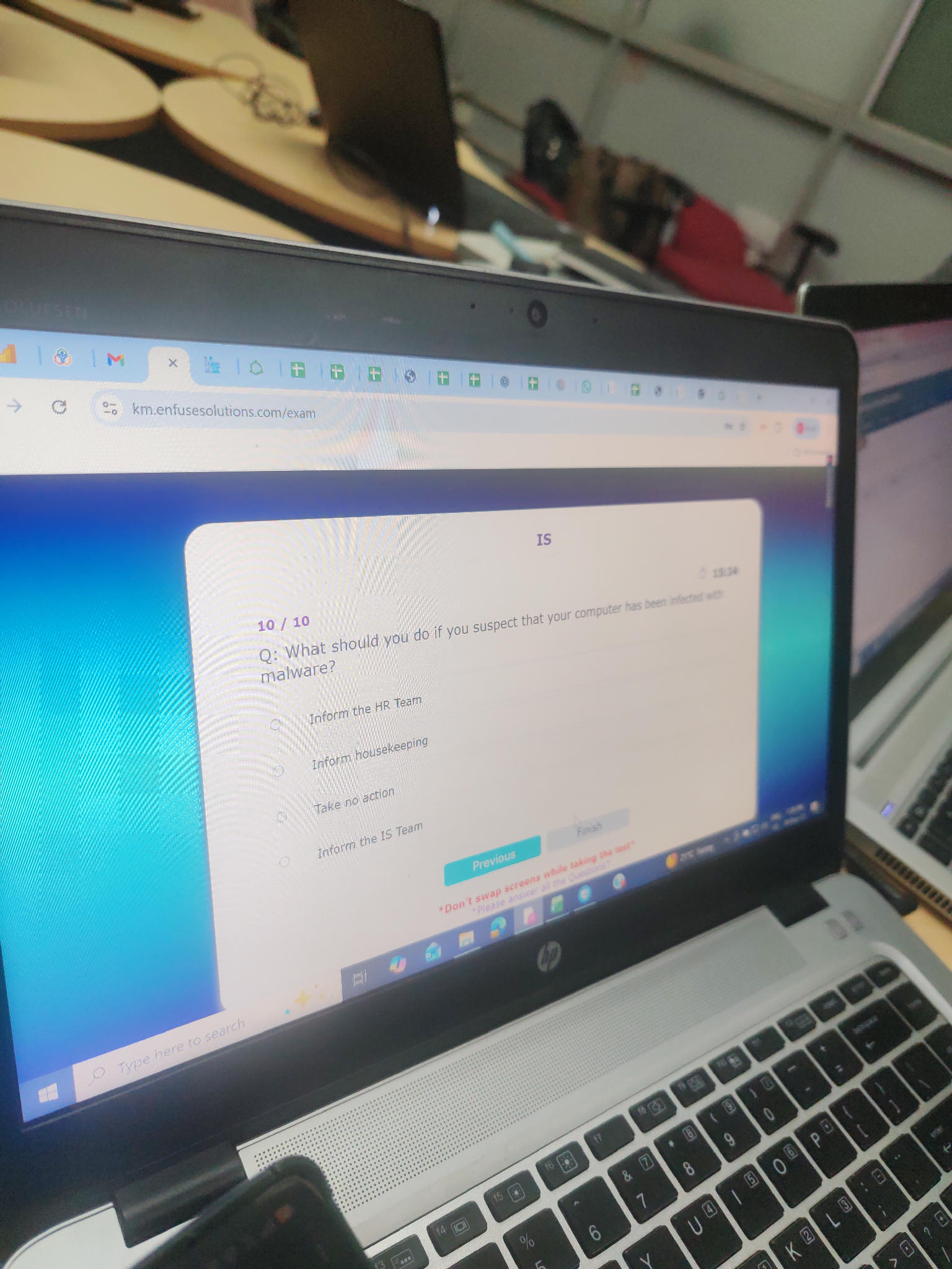 10 / 10 IS Q: What should you do if you | StudyX