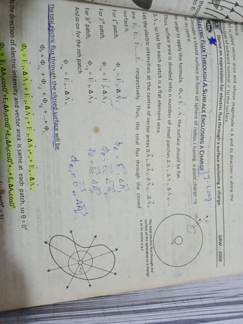 Where ${A}$ is called vector area and whose | StudyX