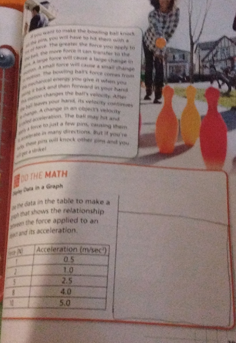 DO THE MATH Display Data in a Graph Use the | StudyX