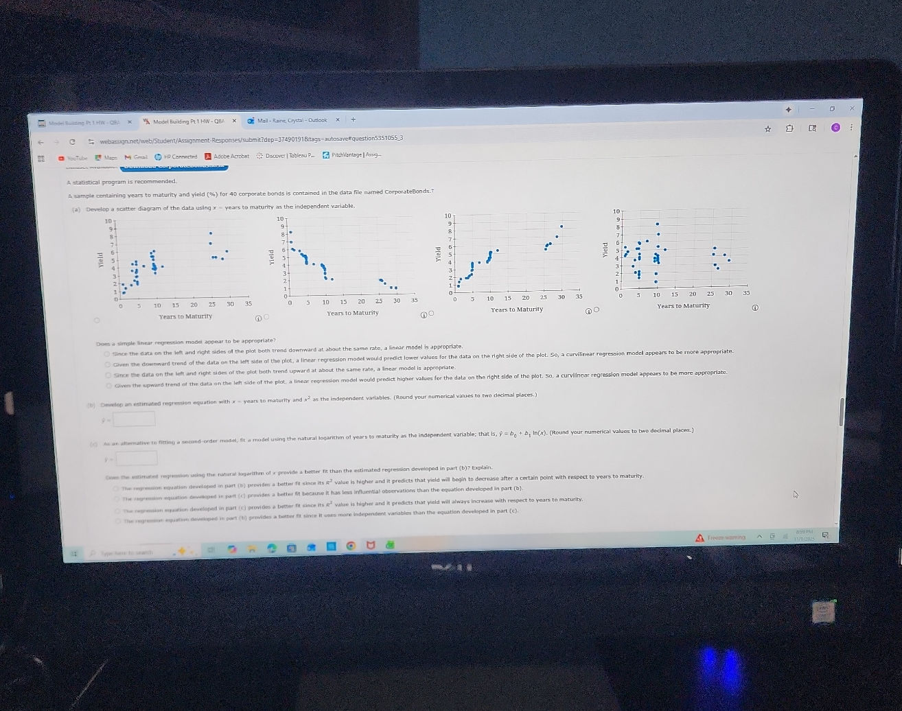 A statistical program is recommended. A | StudyX