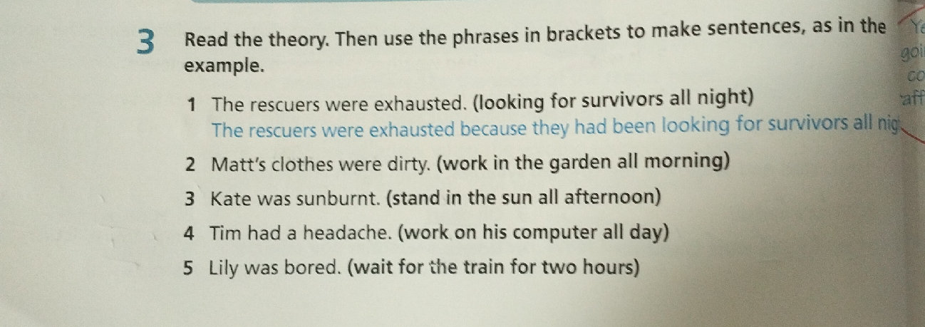 Read the theory. Then use the phrases in | StudyX