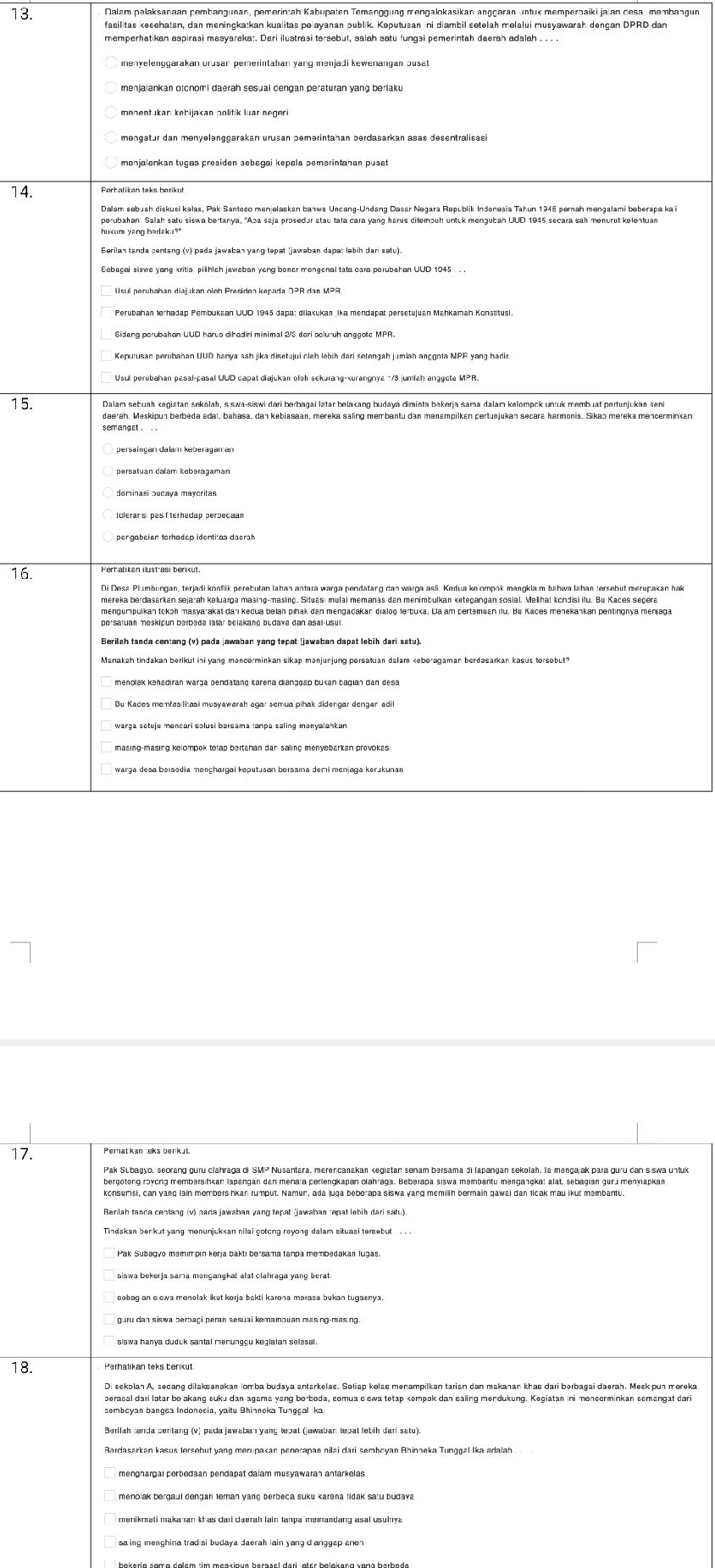 Perhatikan teks berikut. Pak Subagyo, | StudyX