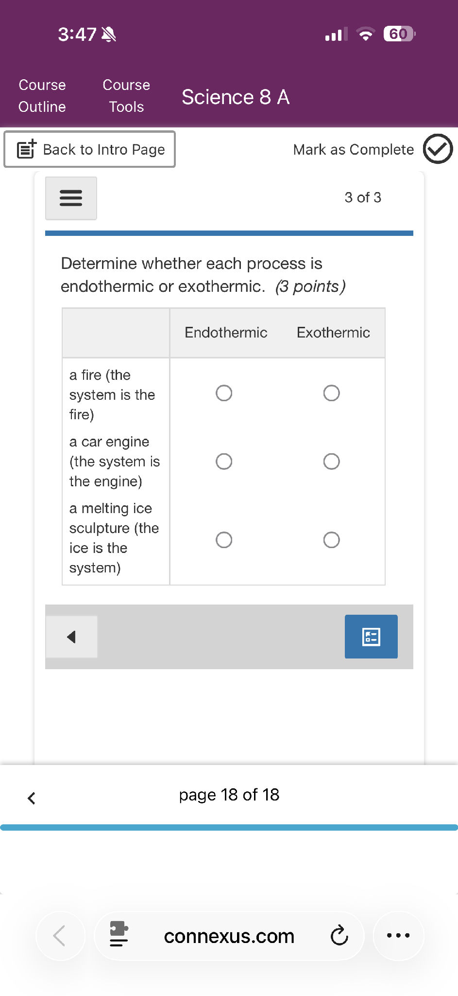 Determine whether each process is | StudyX