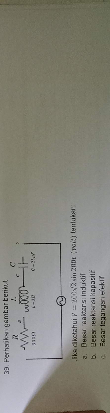 39. Perhatikan gambar berikut [Diagram of | StudyX