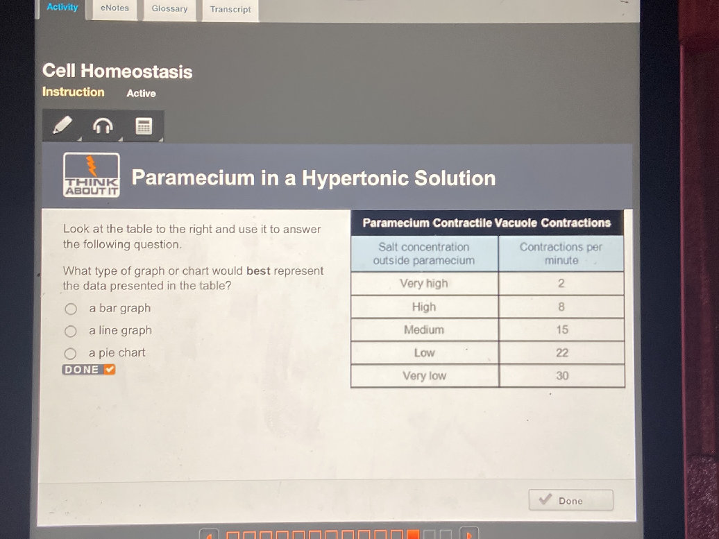 Look at the table to the right and use it to | StudyX