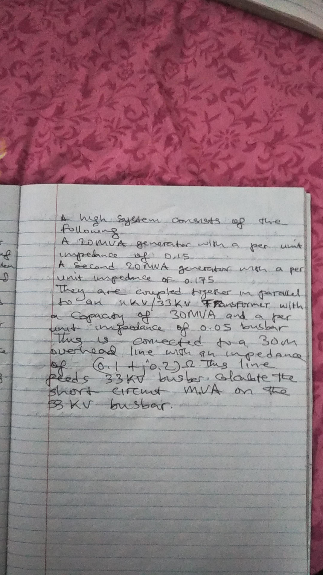 A high system consists of the following: A | StudyX