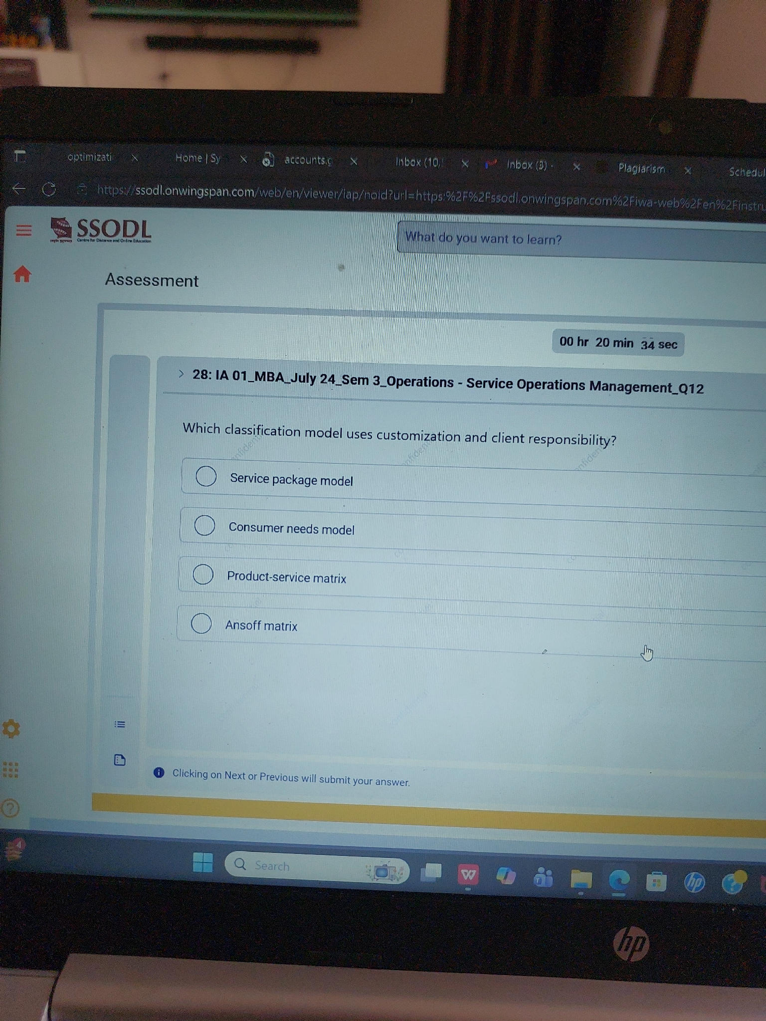 Which classification model uses | StudyX