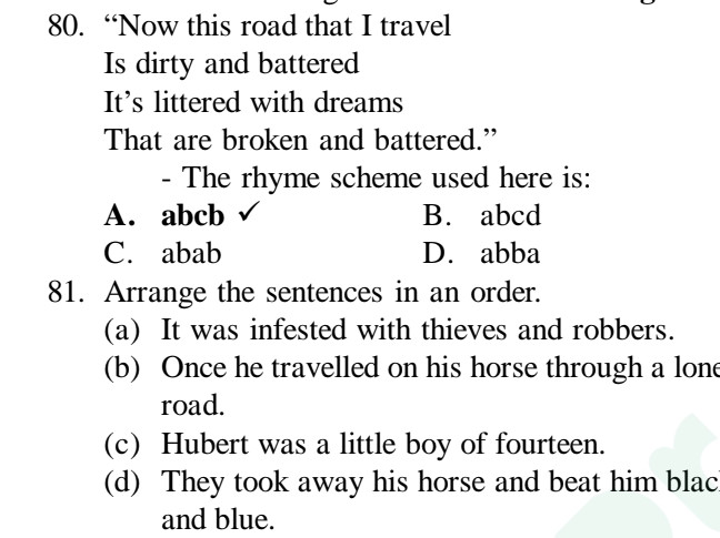 "Now this road that I travel Is dirty and | StudyX