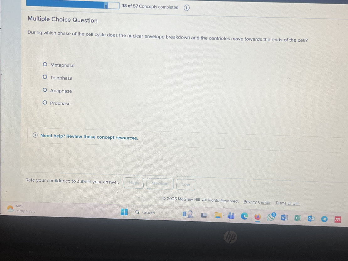 During which phase of the cell cycle does | StudyX