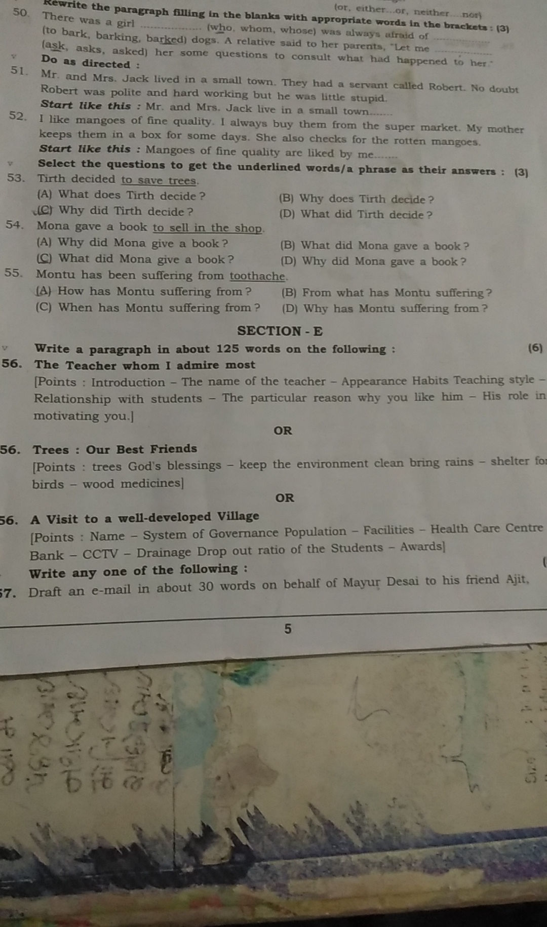 Select the questions to get the underlined | StudyX