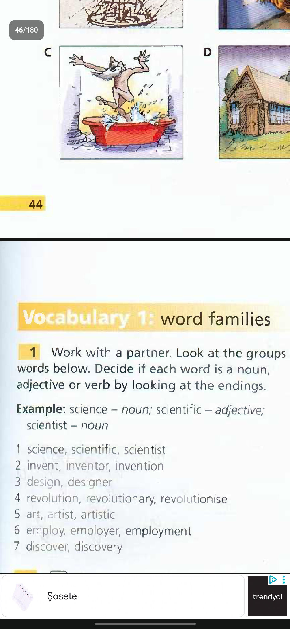 Vocabulary 1: word families 1 Work with a | StudyX