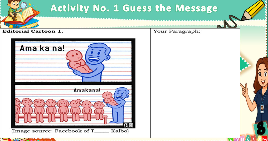 Activity No. 1 Guess the Message Editorial | StudyX