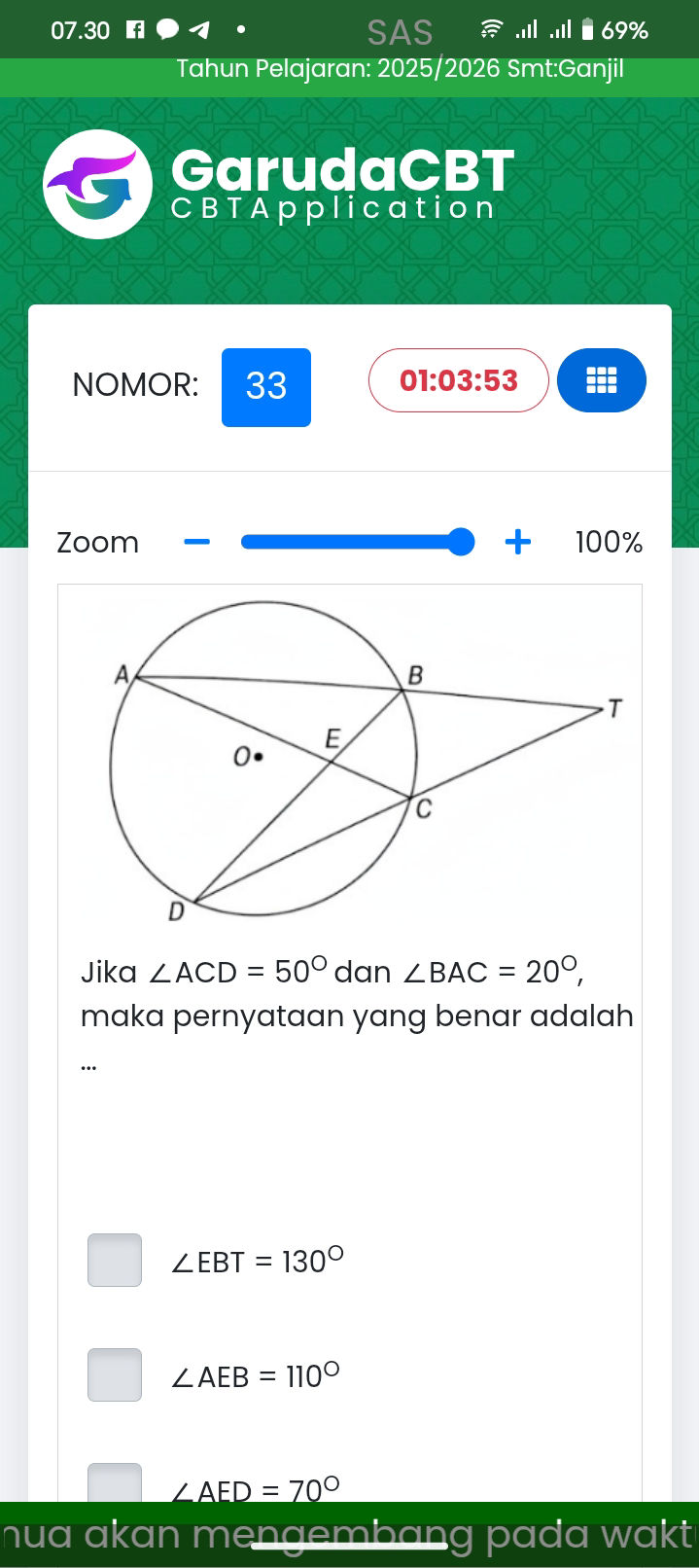 A diagram showing a circle with center O, | StudyX