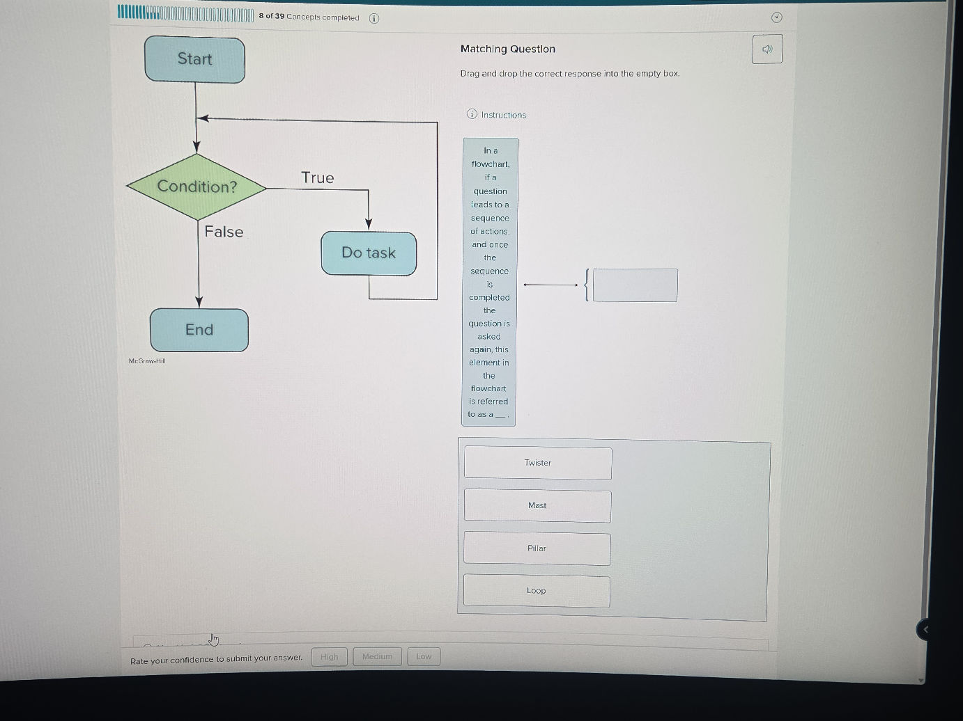 Matching Question Drag and drop the correct | StudyX