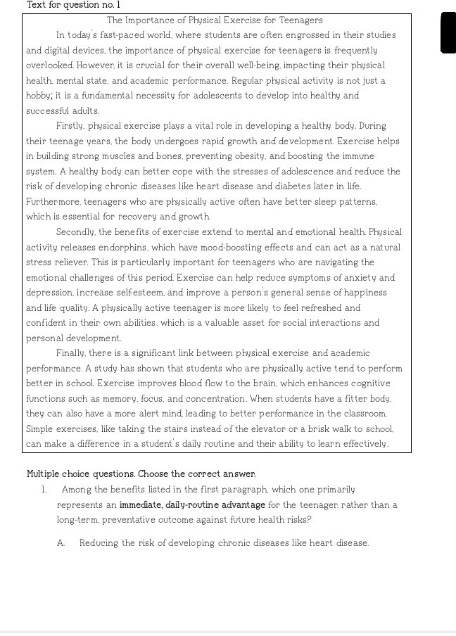 Multiple choice questions. Choose the | StudyX