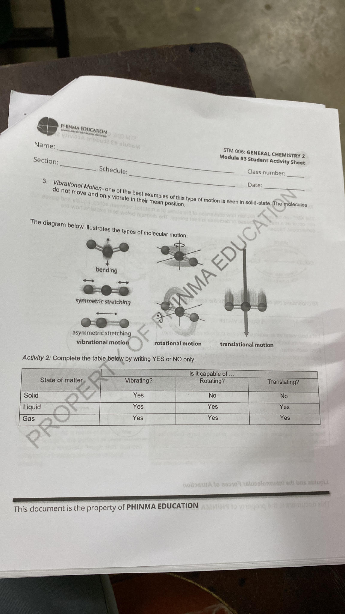 3. Vibrational Motion-one of the best | StudyX