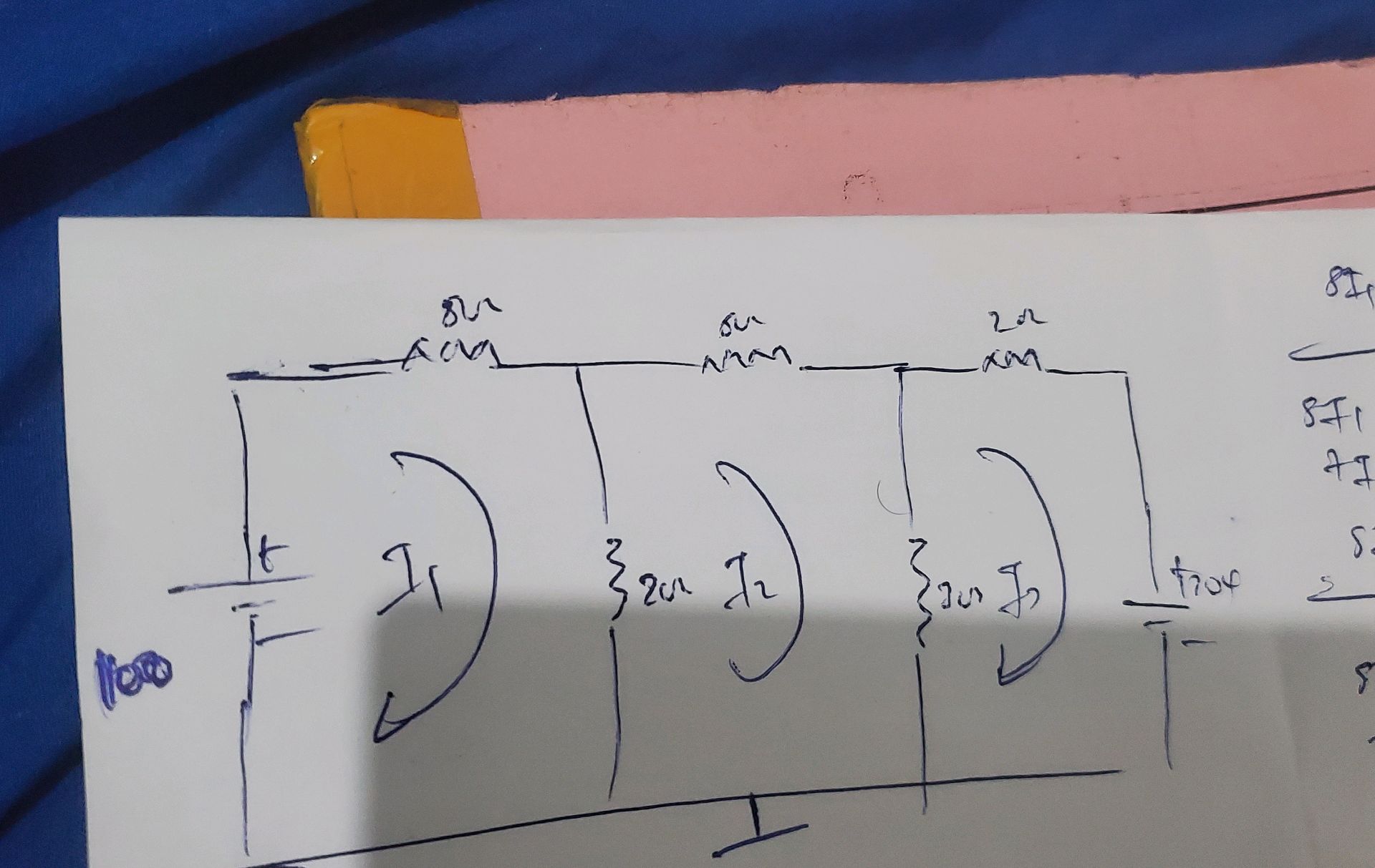 The image shows an electrical circuit | StudyX