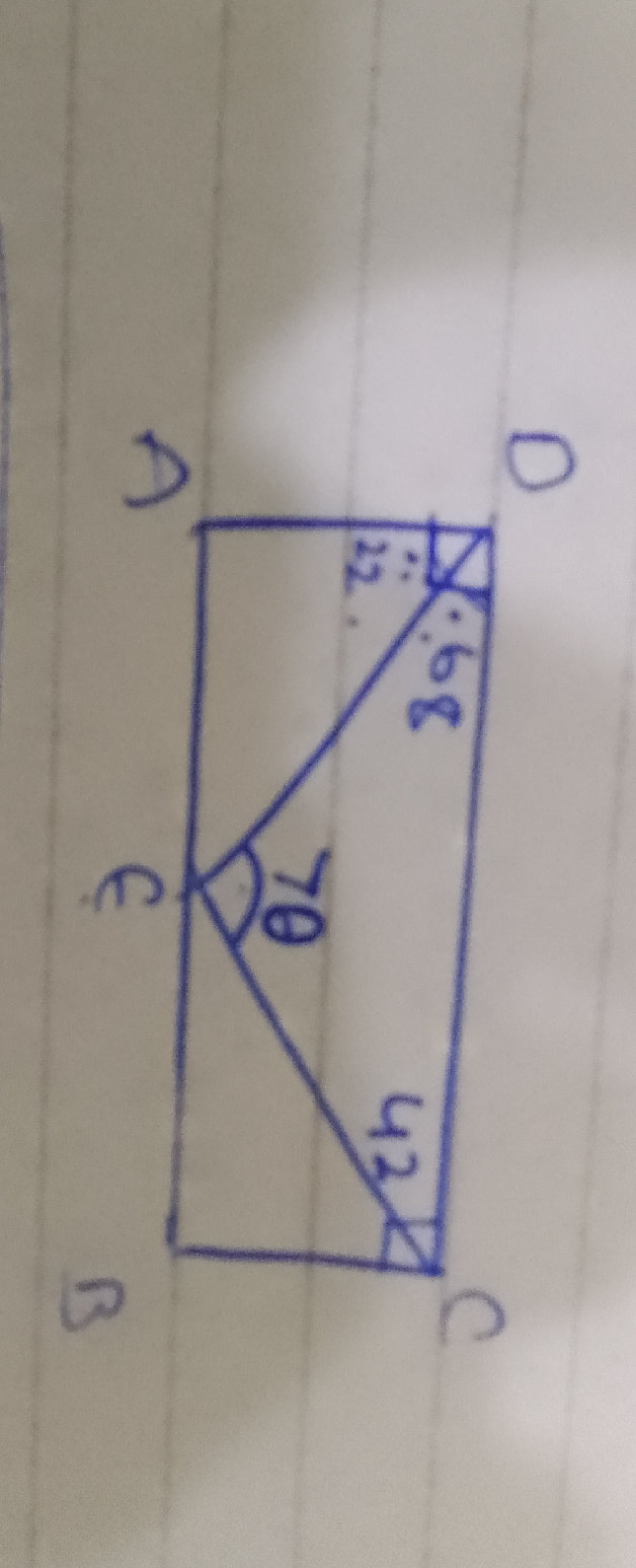 Given the diagram of a rectangle ABCD with | StudyX