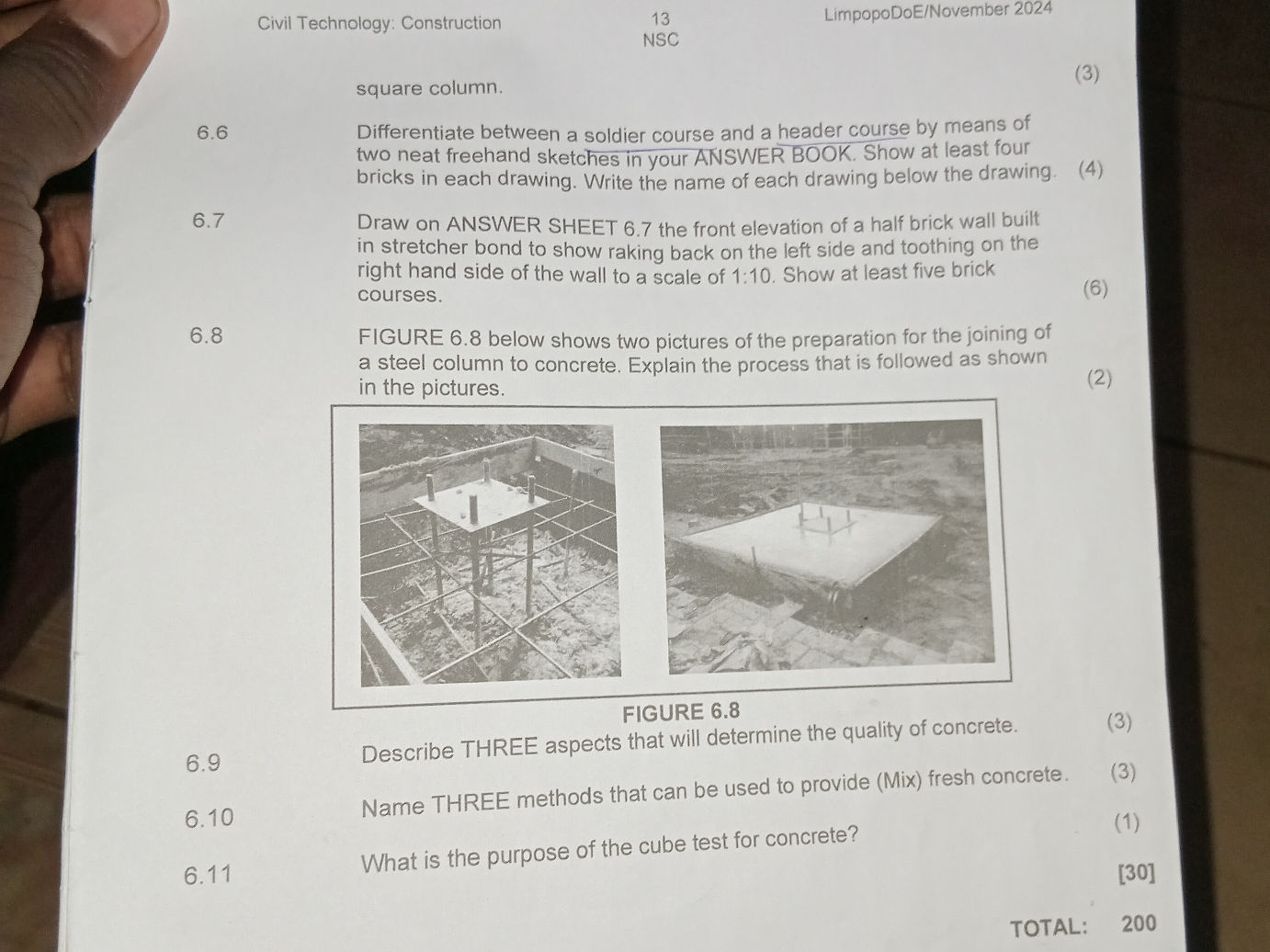 Differentiate between a soldier course and a | StudyX