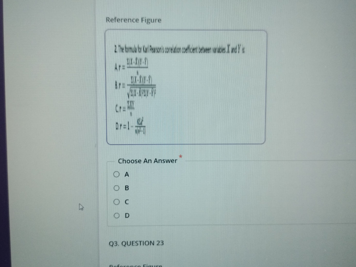 2. The formula for Karl Pearson's | StudyX