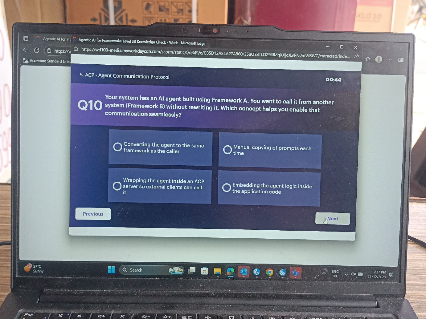 5. ACP - Agent Communication Protocol Q10 | StudyX