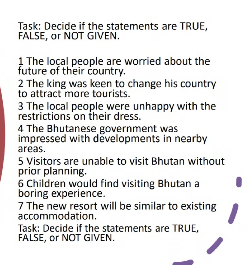 Task: Decide if the statements are TRUE, | StudyX