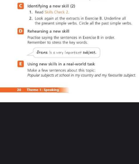 C Identifying a new skill (2) 1. Read Skills | StudyX