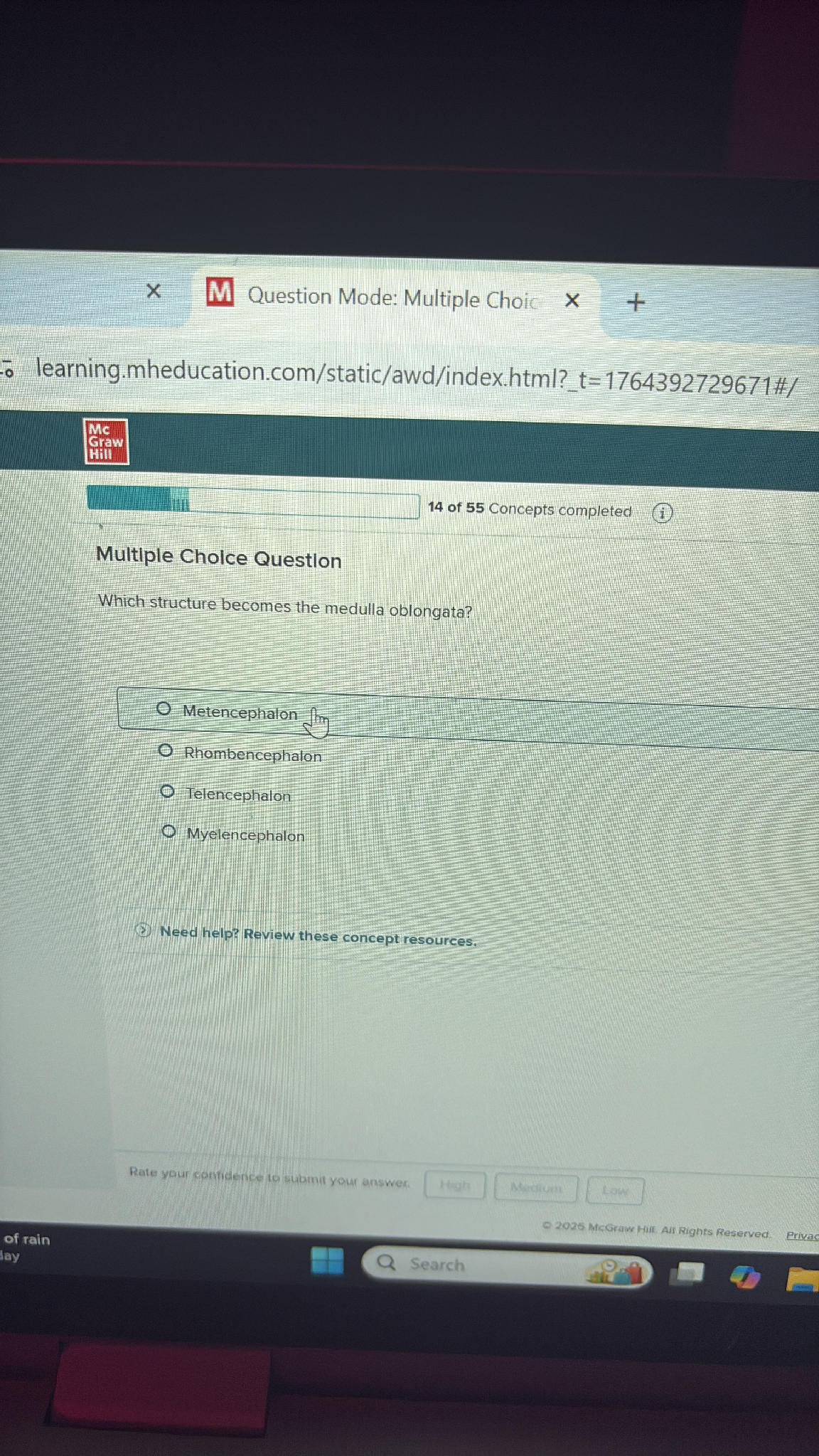 Multiple Choice Question Which structure | StudyX
