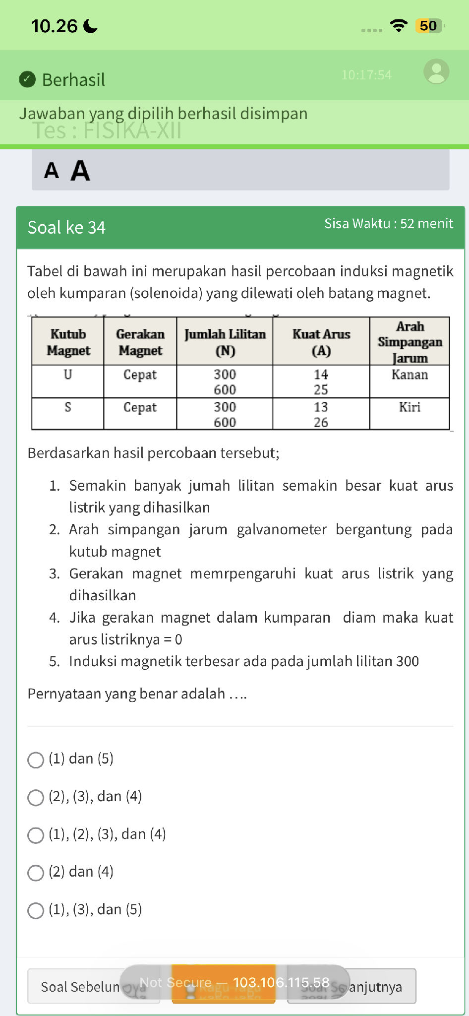 Soal ke 34 Tabel di bawah ini merupakan | StudyX