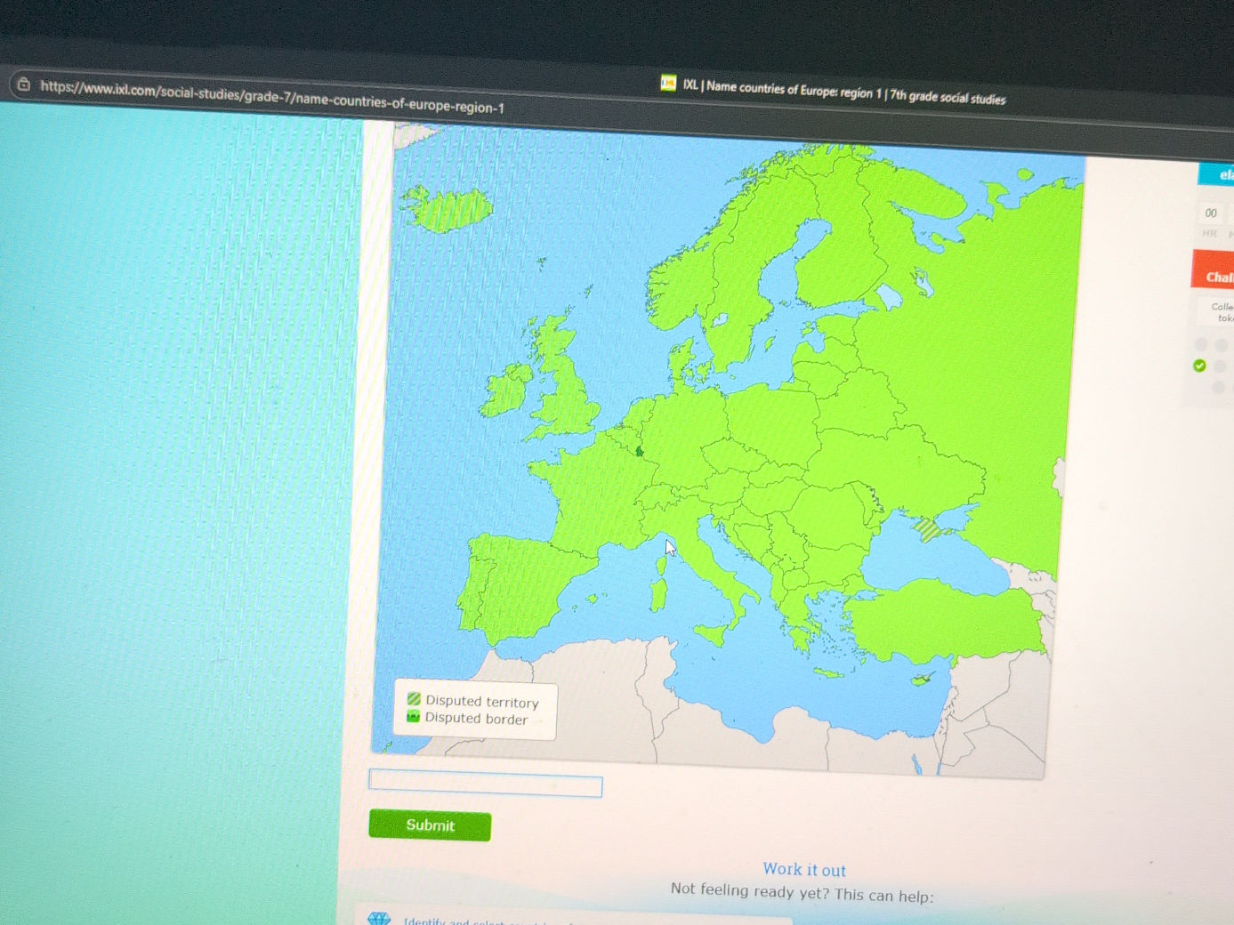 The following image shows a map of Europe | StudyX