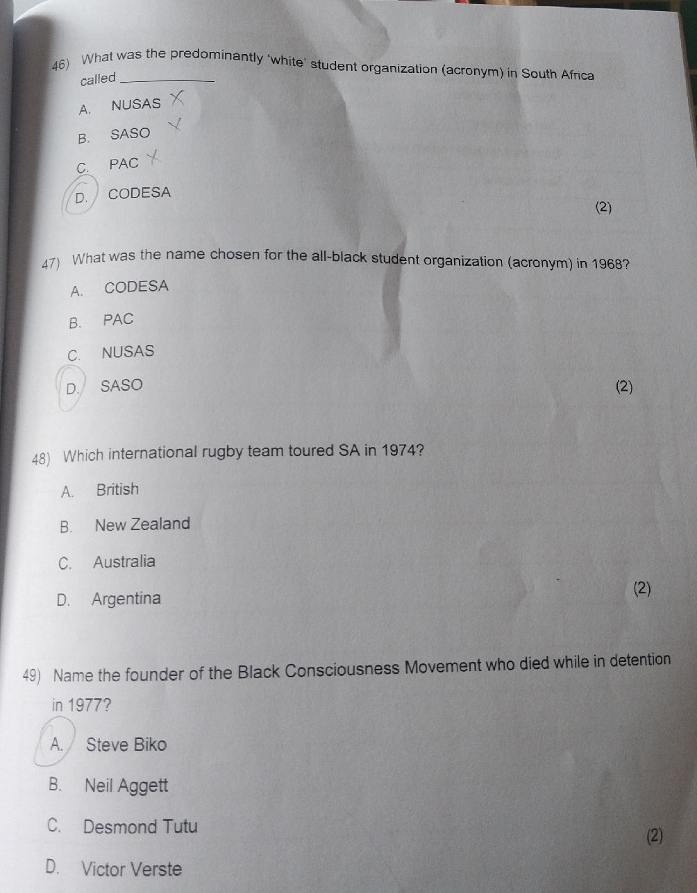 47) What was the name chosen for the | StudyX