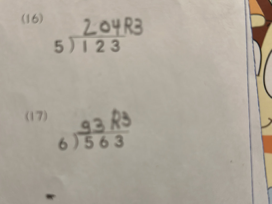 The following is a long division problem | StudyX