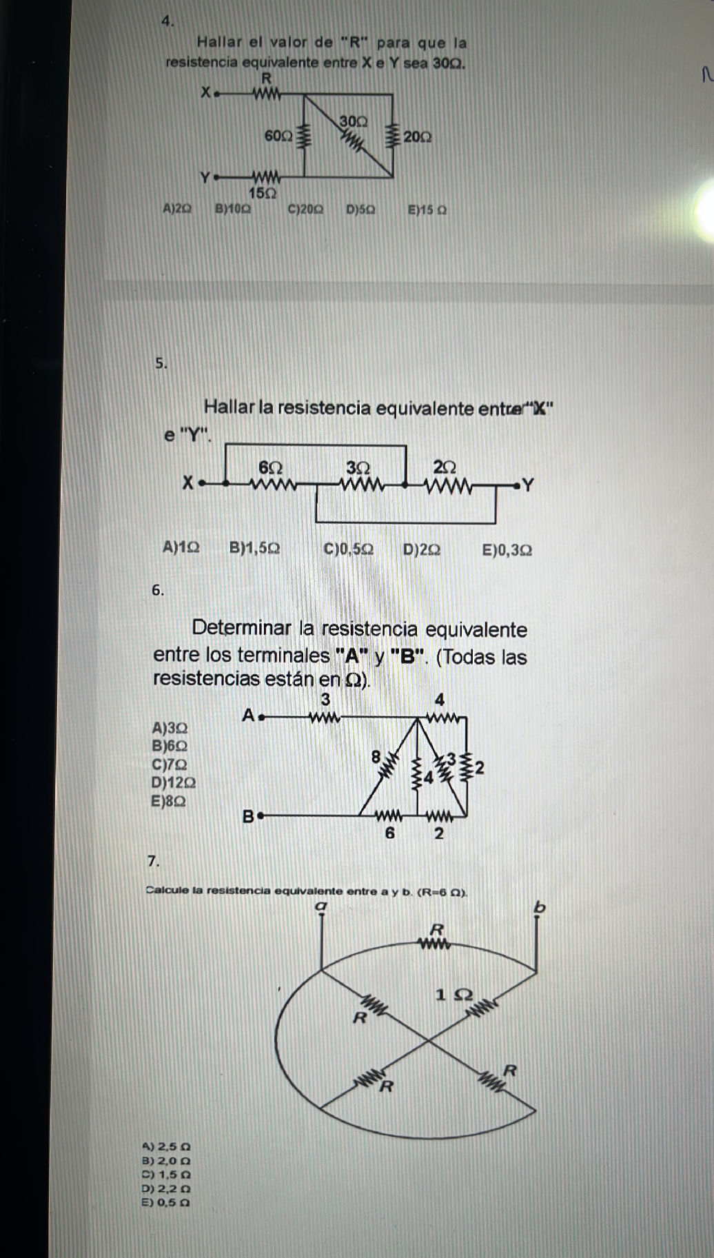 Hallar el valor de "R" para que la | StudyX