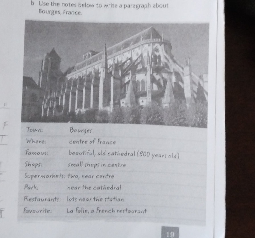 b Use the notes below to write a paragraph | StudyX