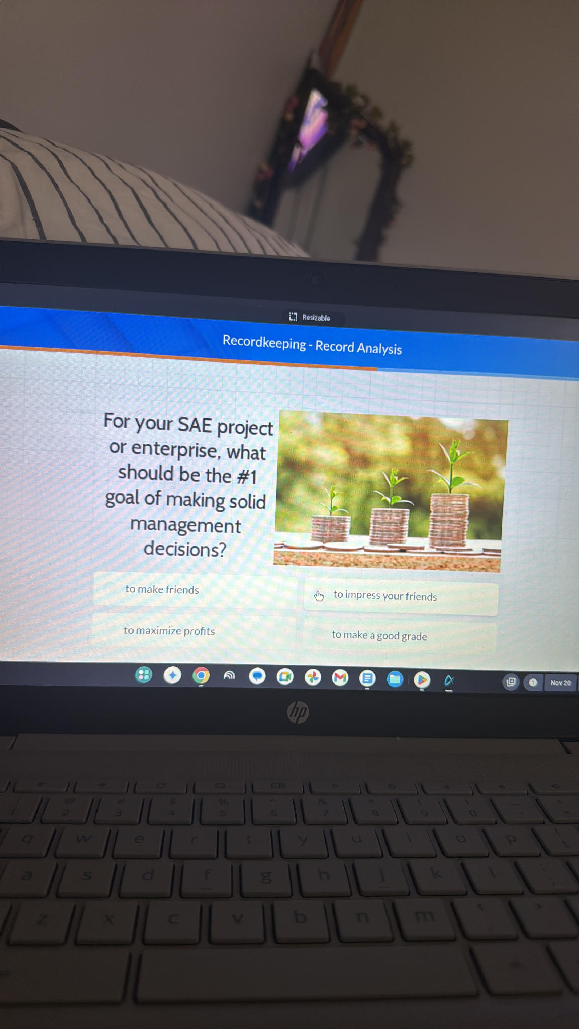 For your SAE project or enterprise, what | StudyX