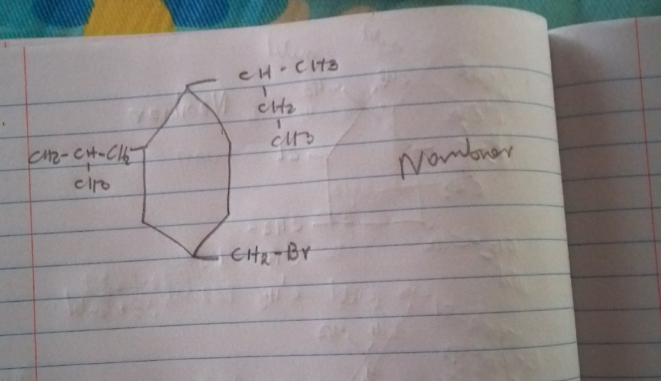 The image shows a chemical structure (a | StudyX