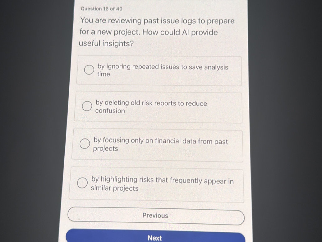 You are reviewing past issue logs to prepare | StudyX
