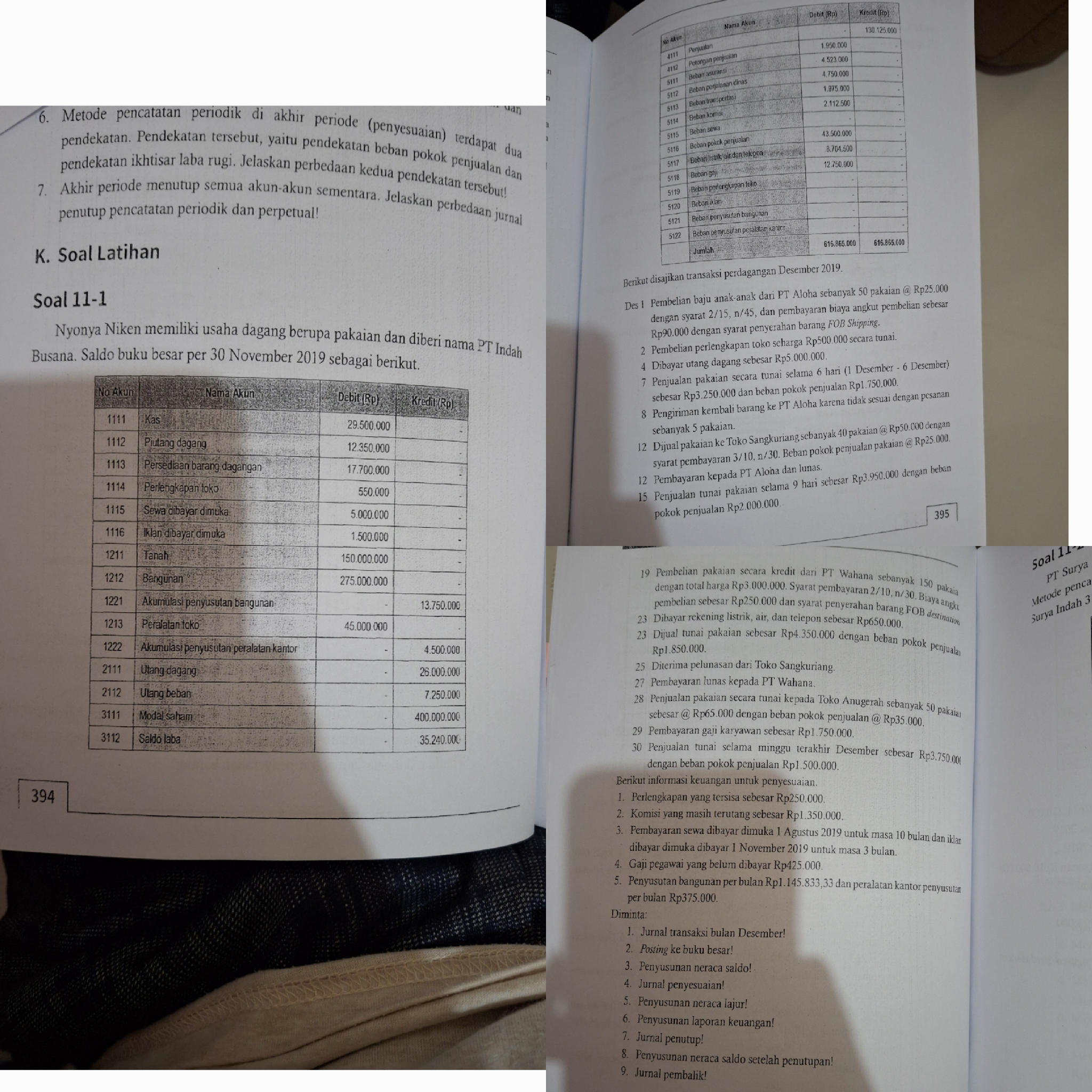 Metode pencatatan periodik di akhir periode