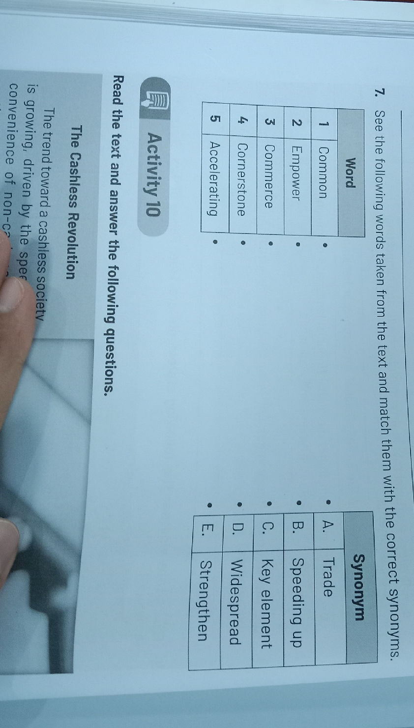 7. See the following words taken from the | StudyX