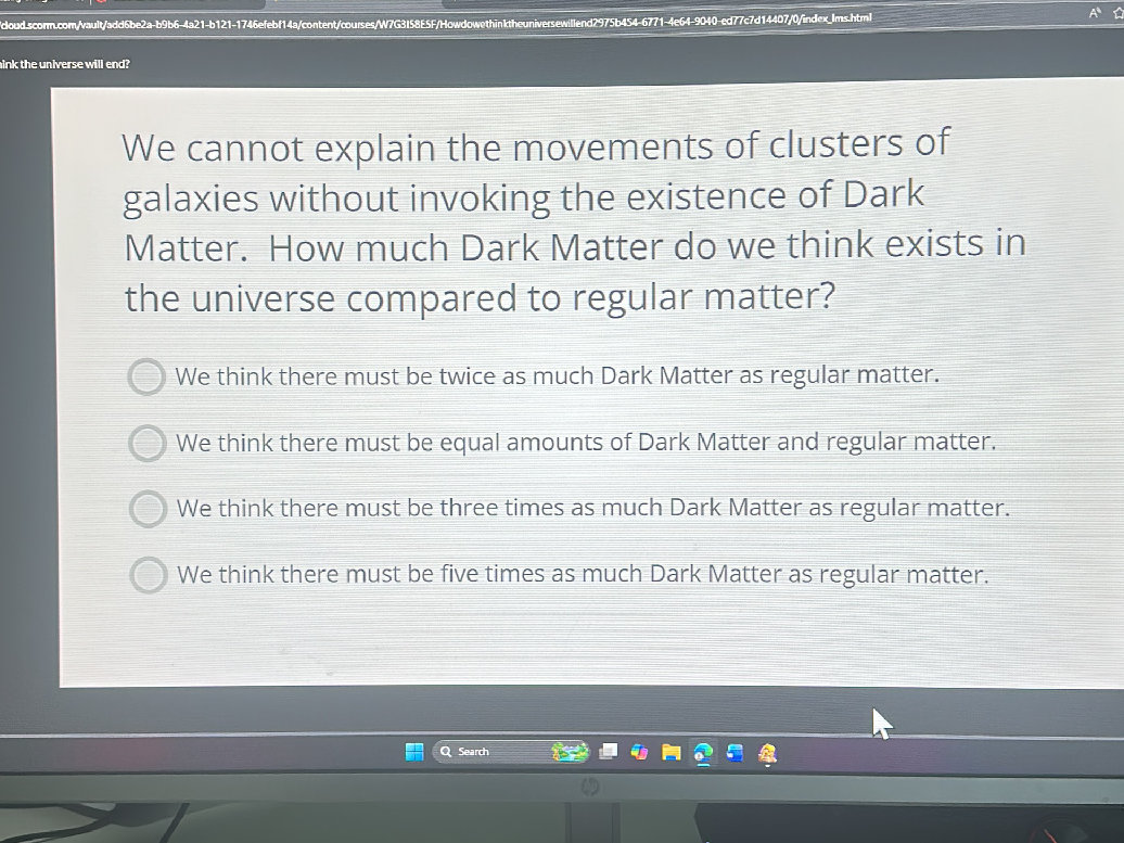 We cannot explain the movements of clusters | StudyX
