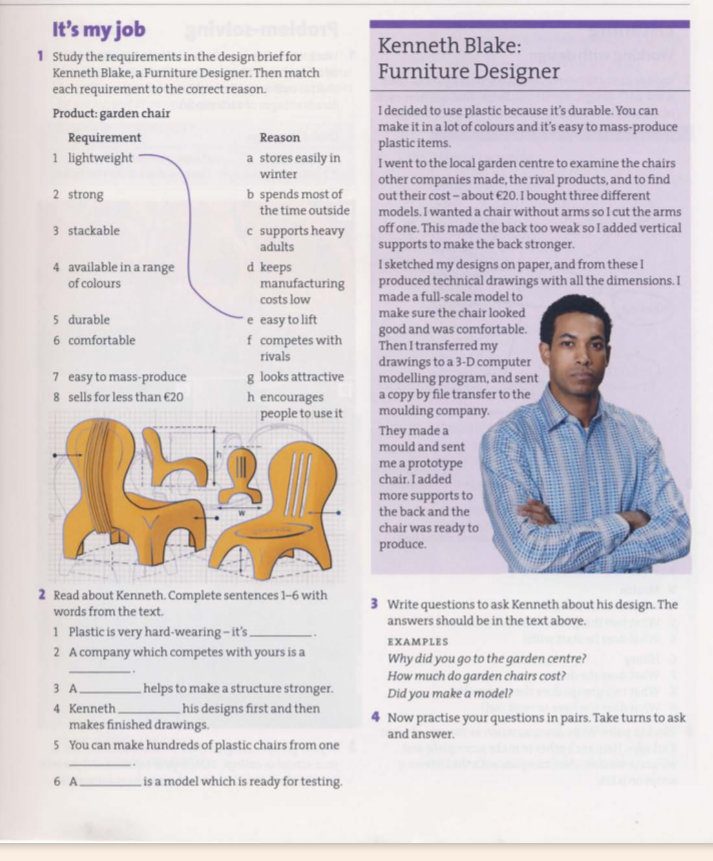 1 Study the requirements in the design brief | StudyX