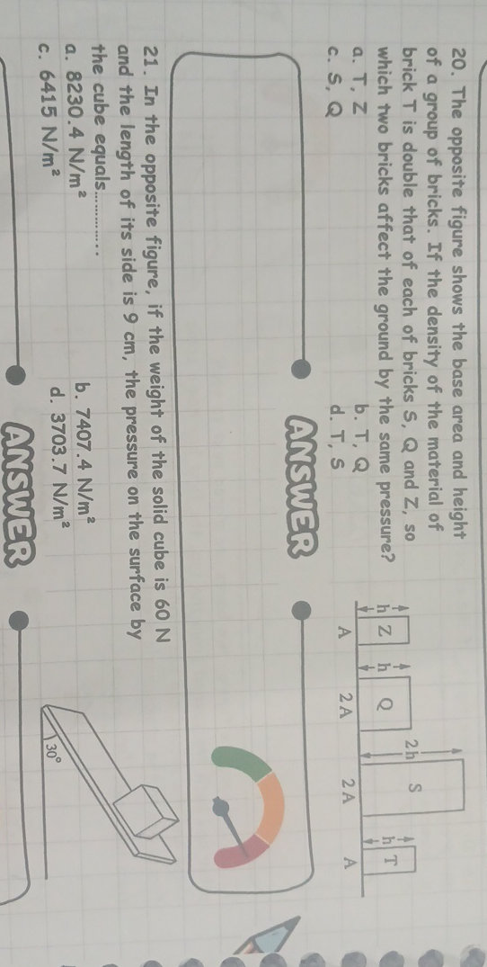 20. The opposite figure shows the base area | StudyX