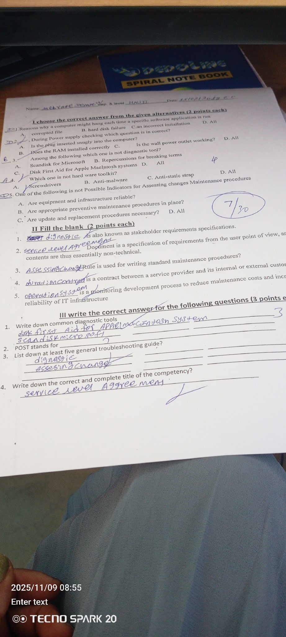 3. List down at least five general | StudyX