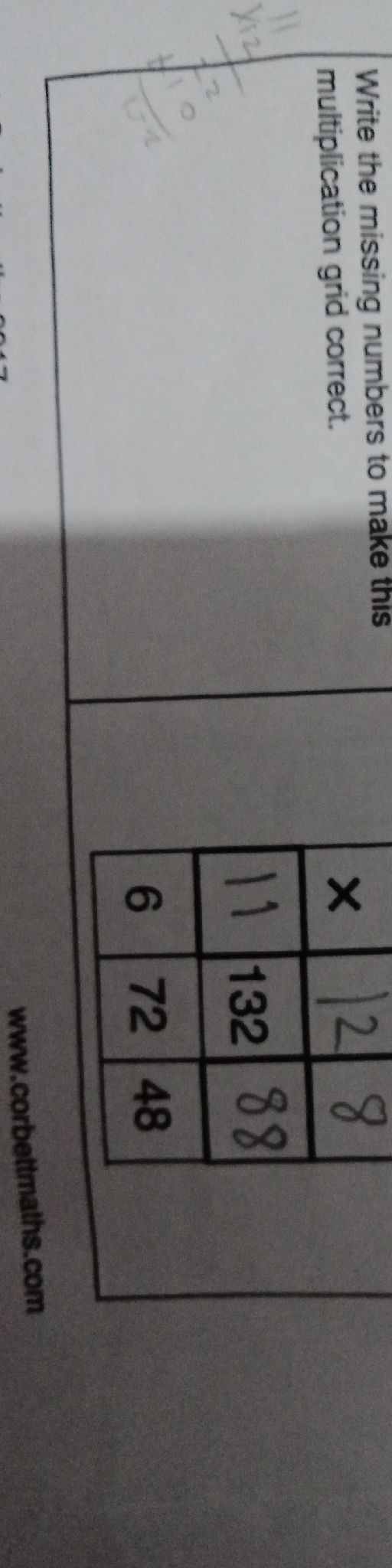 Write the missing numbers to make this | StudyX