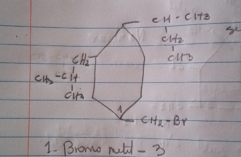 The image shows a cyclohexane ring | StudyX