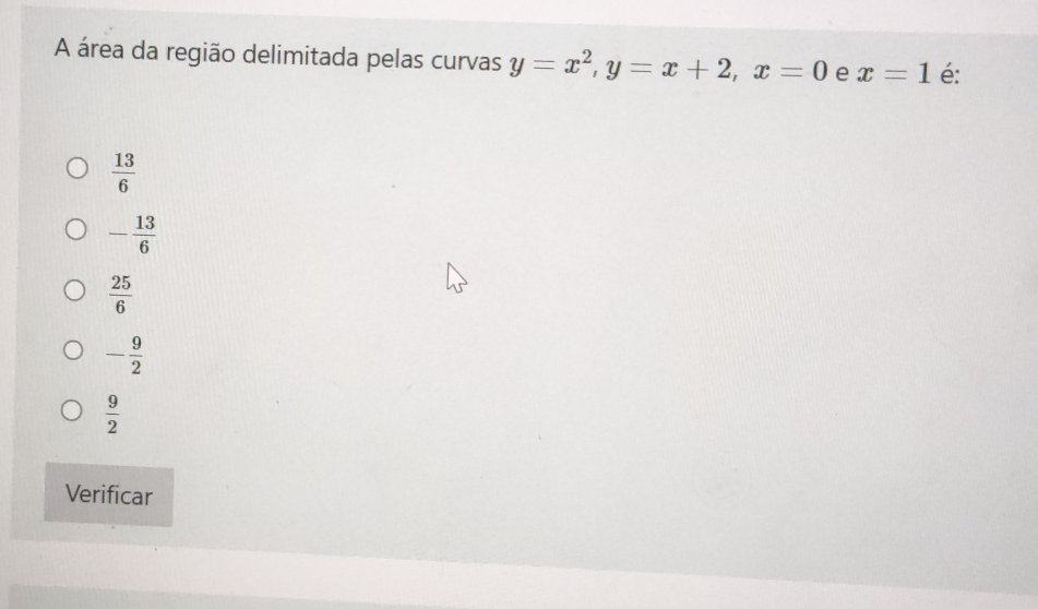 A área da região delimitada pelas curvas $y | StudyX