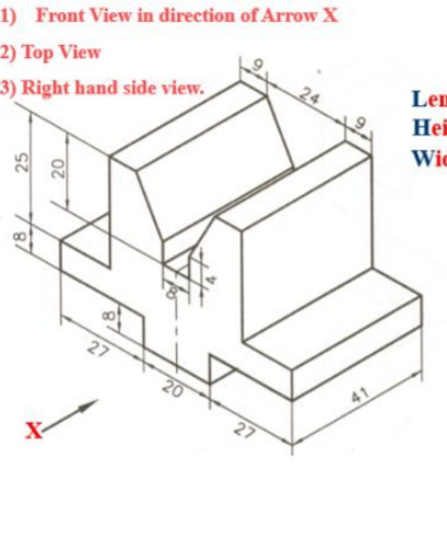 The image displays an isometric view of a | StudyX